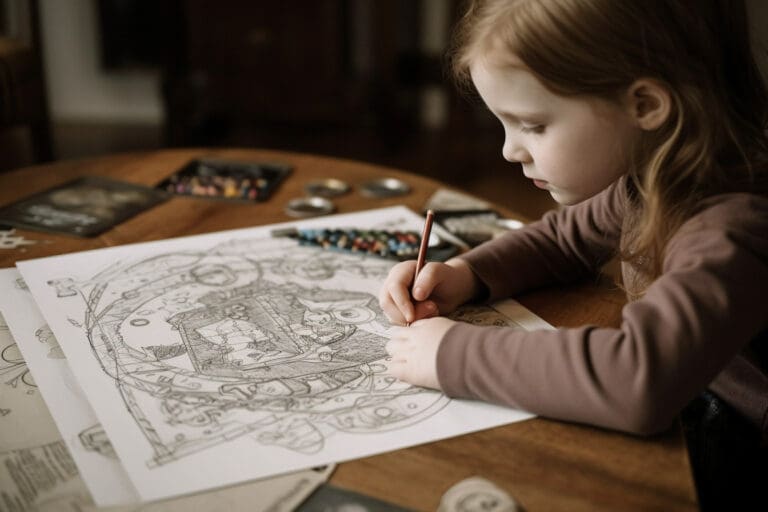 Magical Harry Potter colouring sheet fun for kids | Motherhood Diaries ...